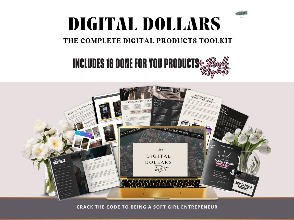 Digital Starter Kit: Sell Products Online Without Expensive Courses ...