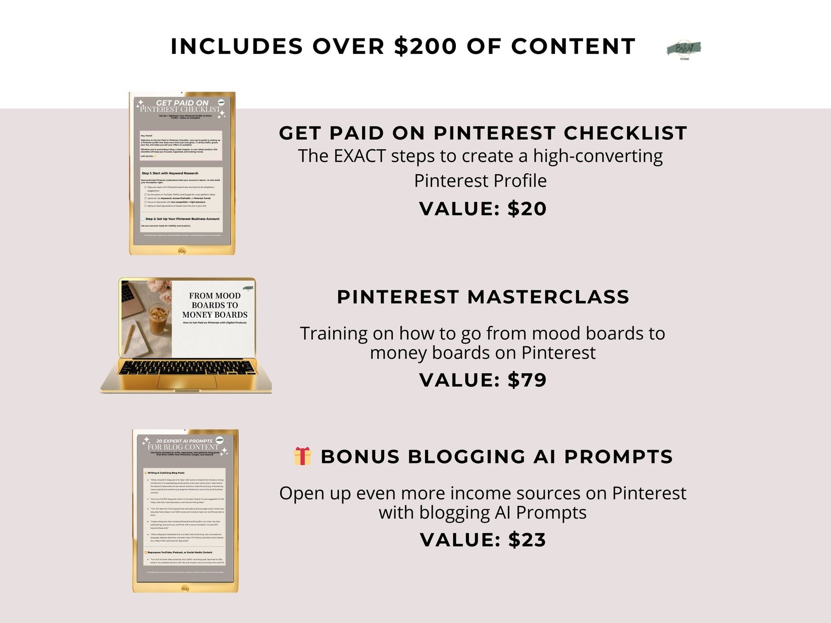 PIN PERFECTION: Your Pinterest Starter Kit – Bewell Design